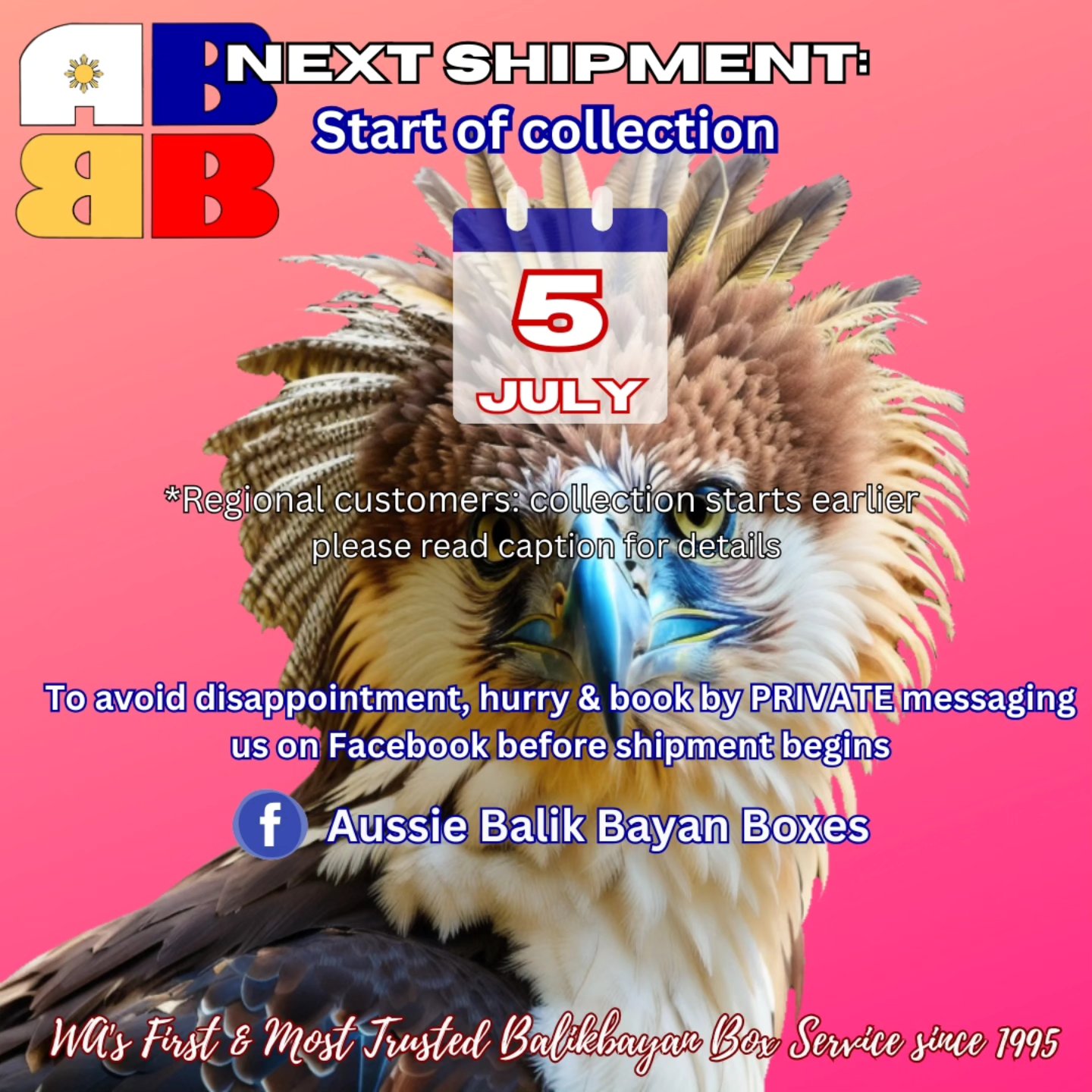 JULY Shipment 2025 – Aussie Balikbayan Boxes